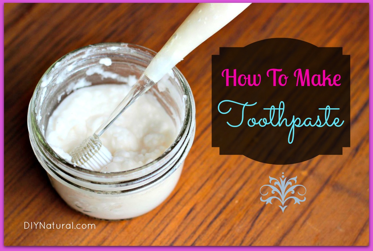 HOMEMADE TOOTHPASTE RECIPE - TOP 5 DIY