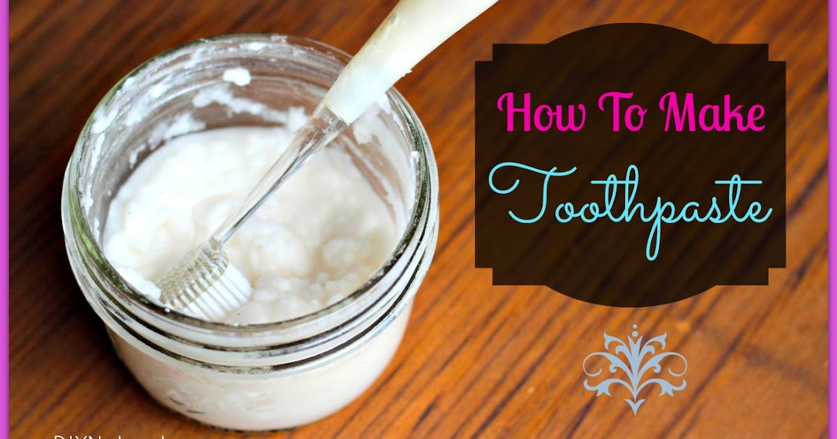 HOMEMADE TOOTHPASTE RECIPE - TOP 5 DIY