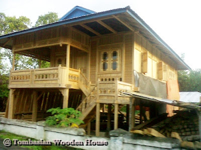 Produk rumah adat Minahasa (foto : ist)