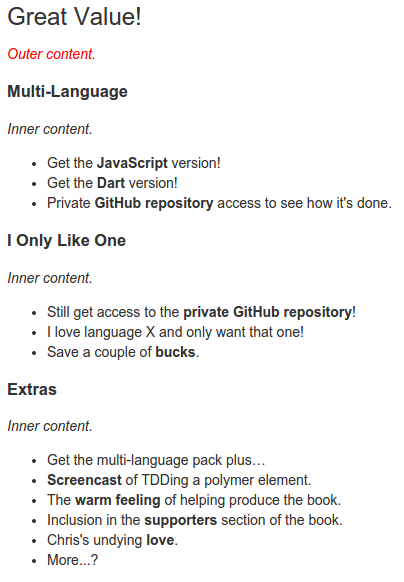 japh(r) by Chris Strom: Application CSS in Polymers Redux