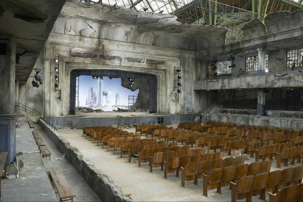 Stylefluid Trendz: Chanel’s Fall 2013 Haute Couture Set- Ruined Theater
