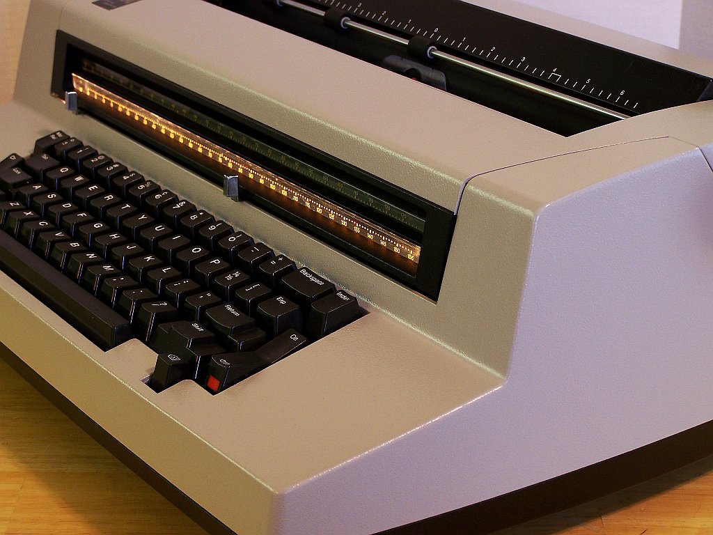 IBM Selectric Typewriters: Pebble Gray SIII - SOLD