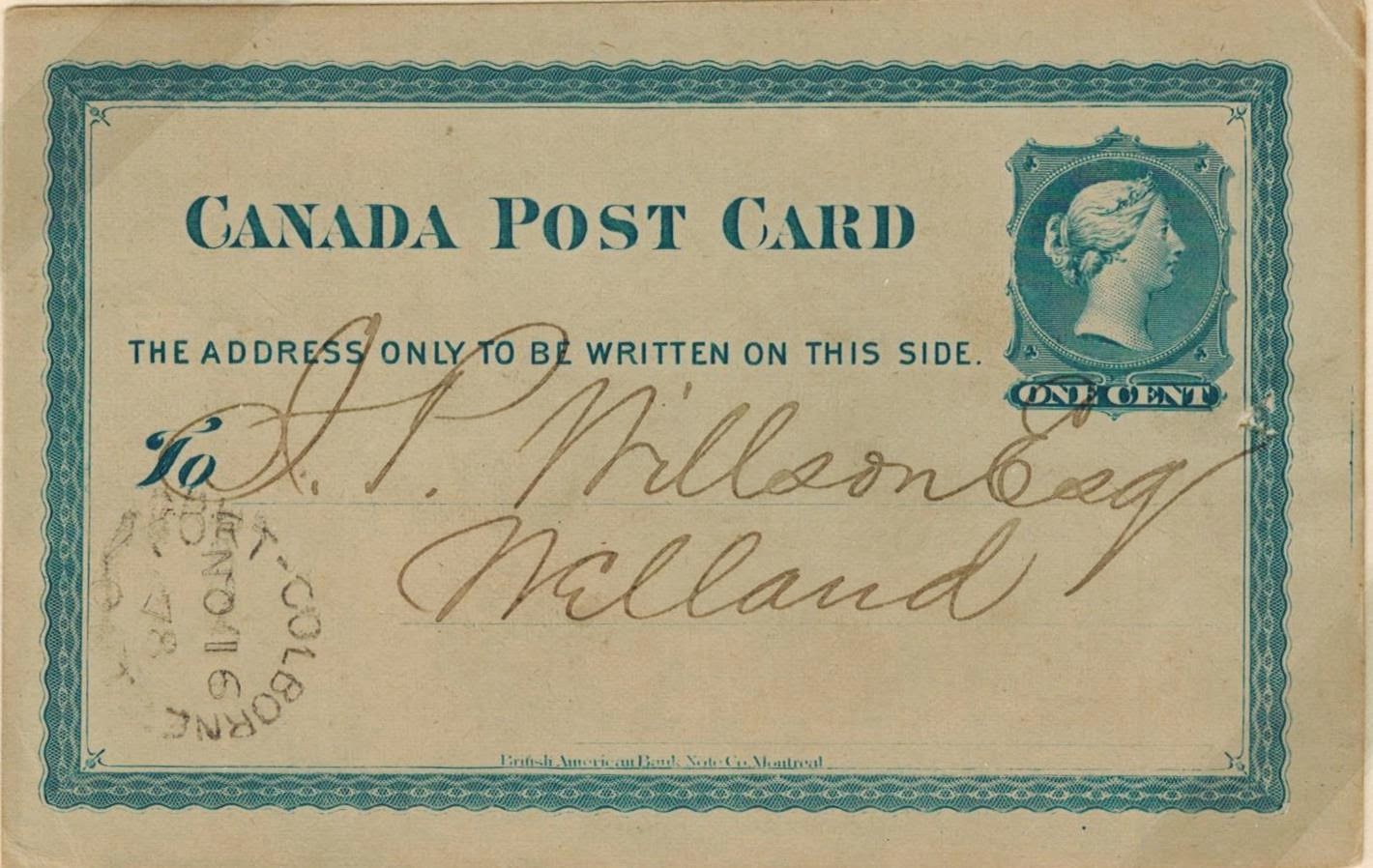 Postal History Corner: March 2014