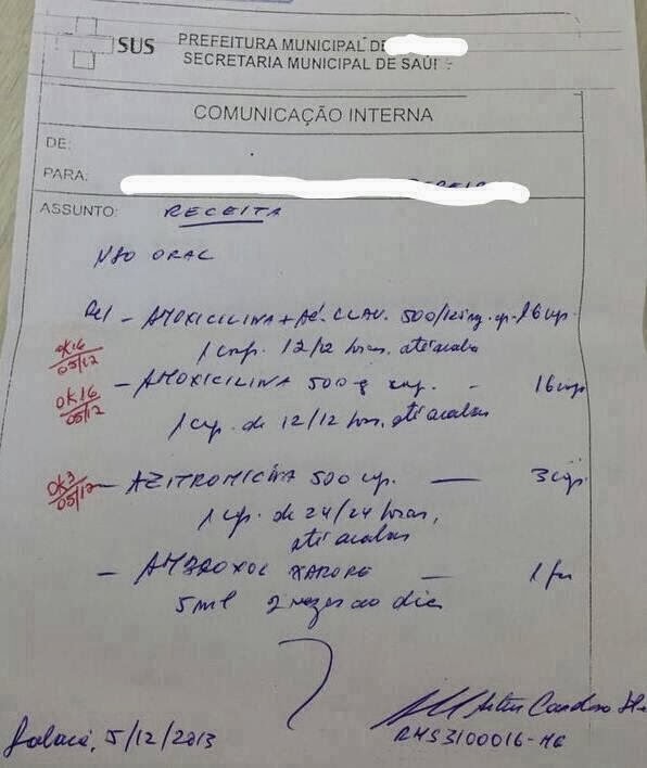 Receita Medica Falsa Para Imprimir