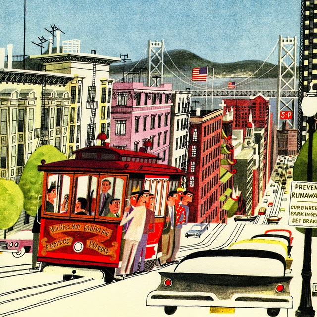 Oh, by the way...: BEAUTY: Illustration--Miroslav Sasek