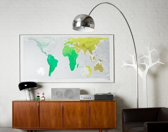 14 Map Decoration Ideas