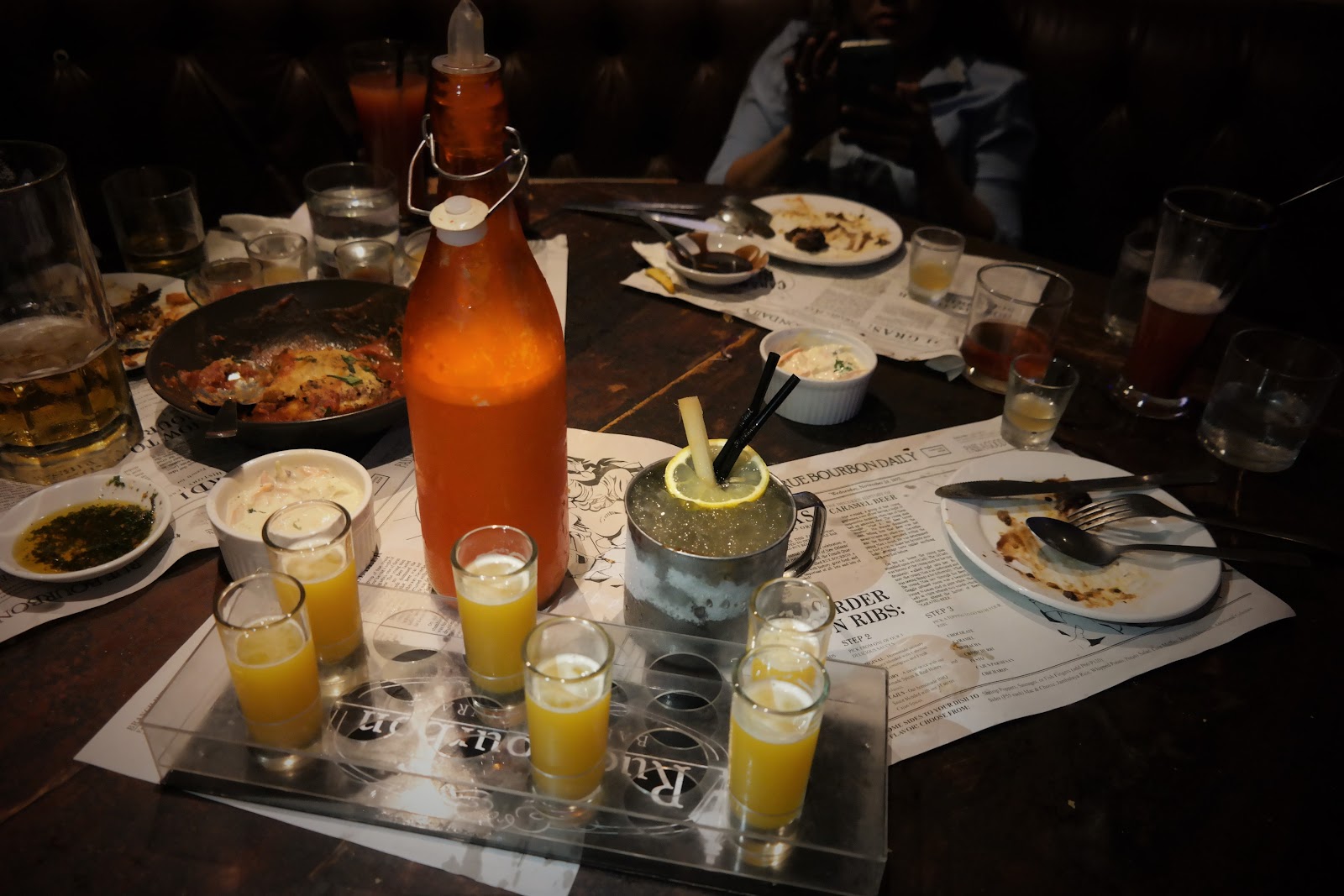 Sand Under My Feet: Rue Bourbon Salcedo Bar and Restaurant - The Drinks