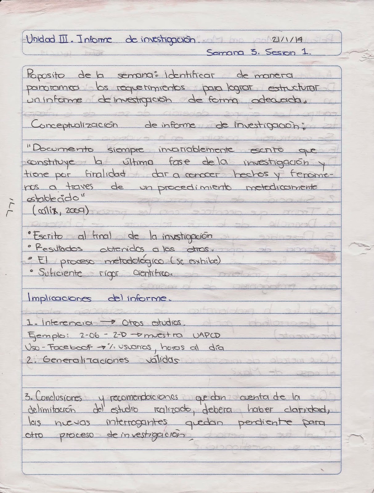 Metodología de la Investigación Científica 2 : 2014
