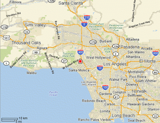 World Travel Express: Quick look , Los Angeles geography for Travelling!