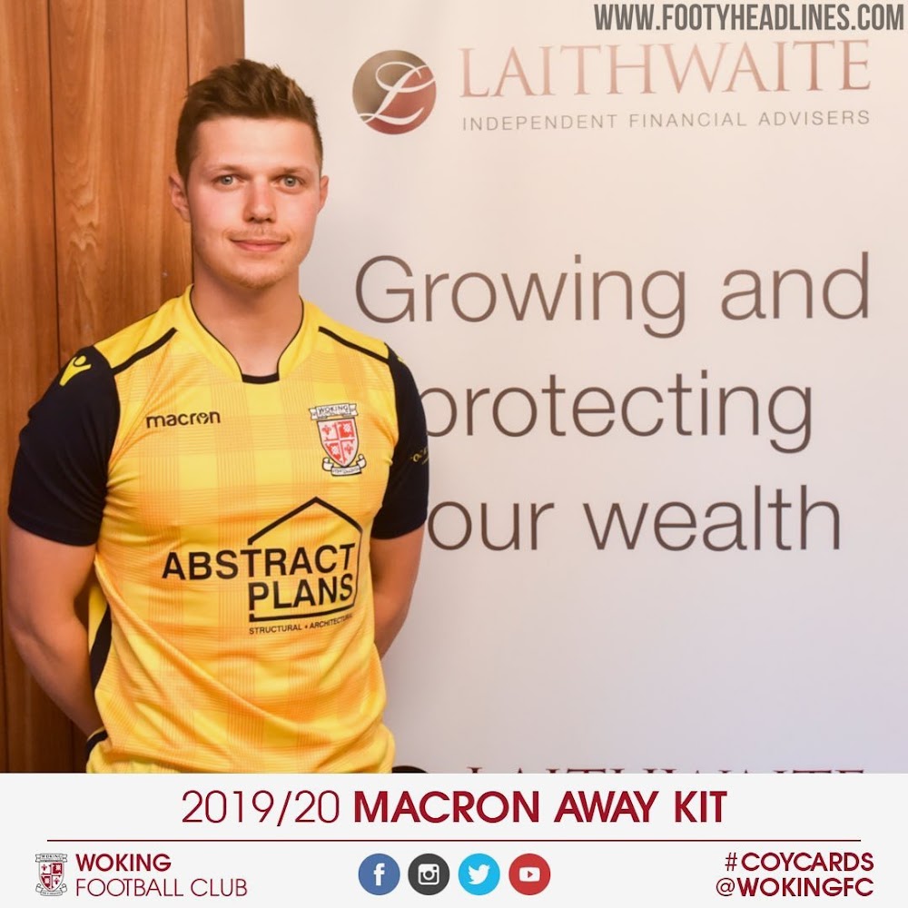 Woking 19-20 Home, Away & Third Kits Released - Footy Headlines