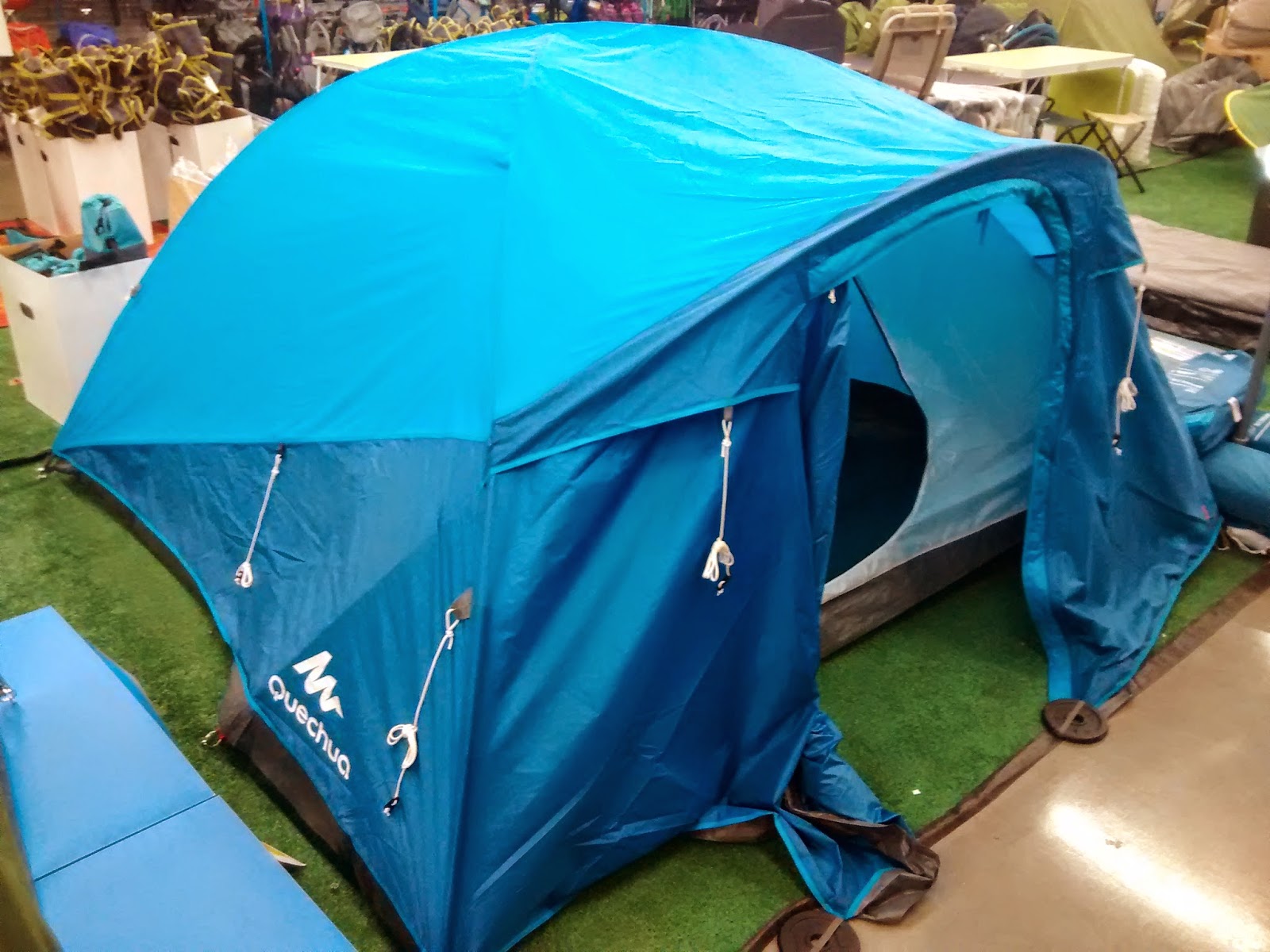 Eu Campista : Barraca Quechua Arpenaz XL 3