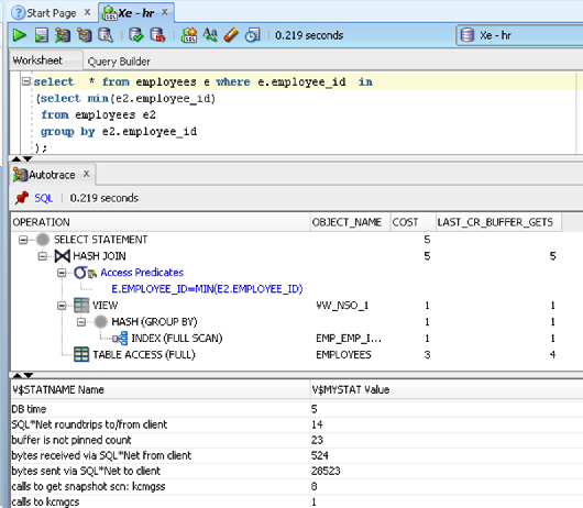 Barry McGillin: Explain Plan, Autotrace and Diff