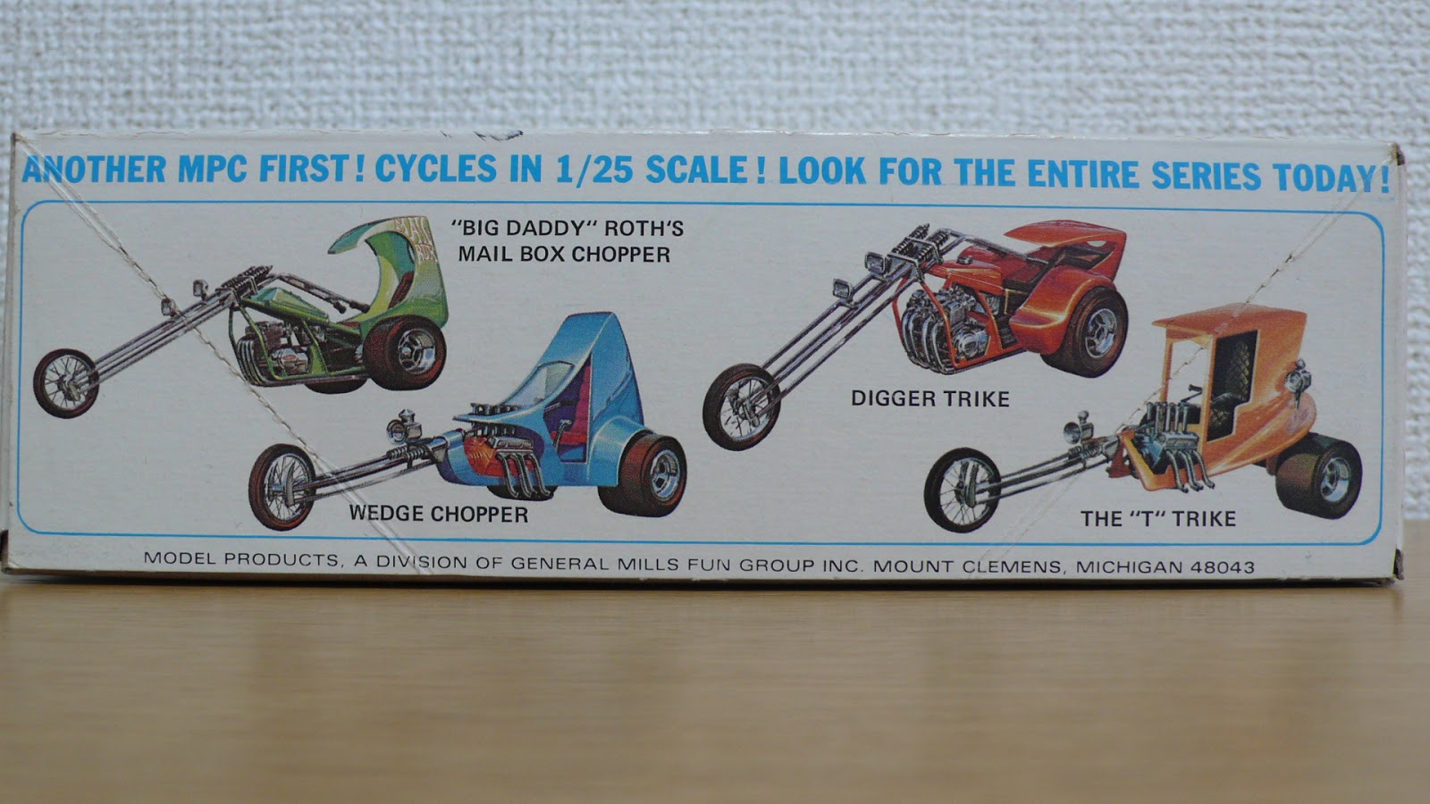 Motoblogn: Ed "Big Daddy" Roth's Mail Box Chopper (1972 MPC)