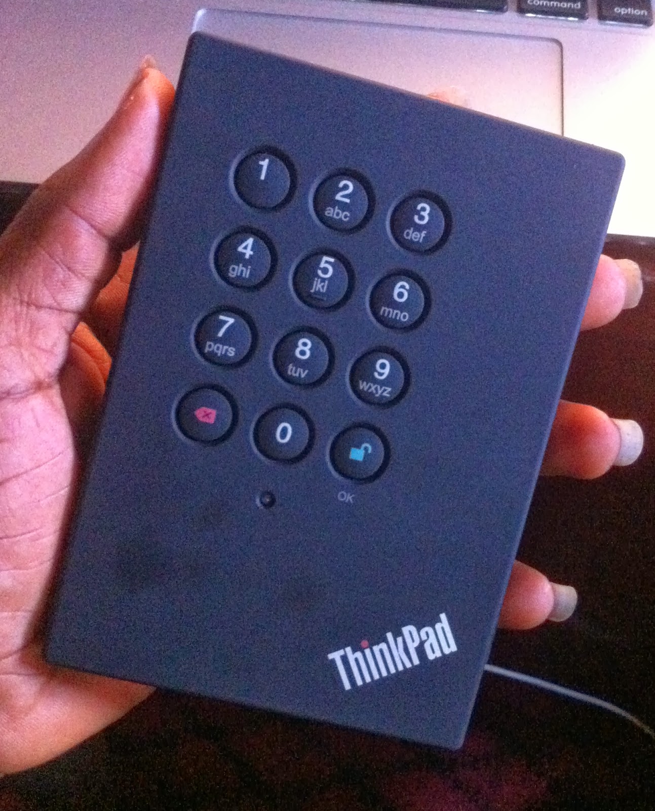 Welcome to Manny Inc's Blog: Lenovo ThinkPad Portable Secure Hard Drive ...