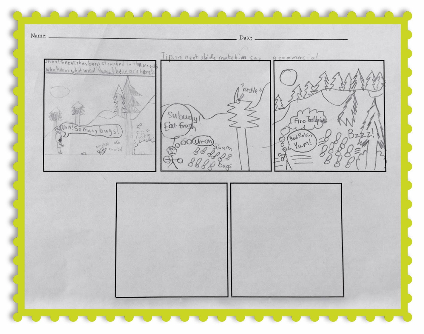Who's Who and Who's New: Inferencing Through Comic Strips