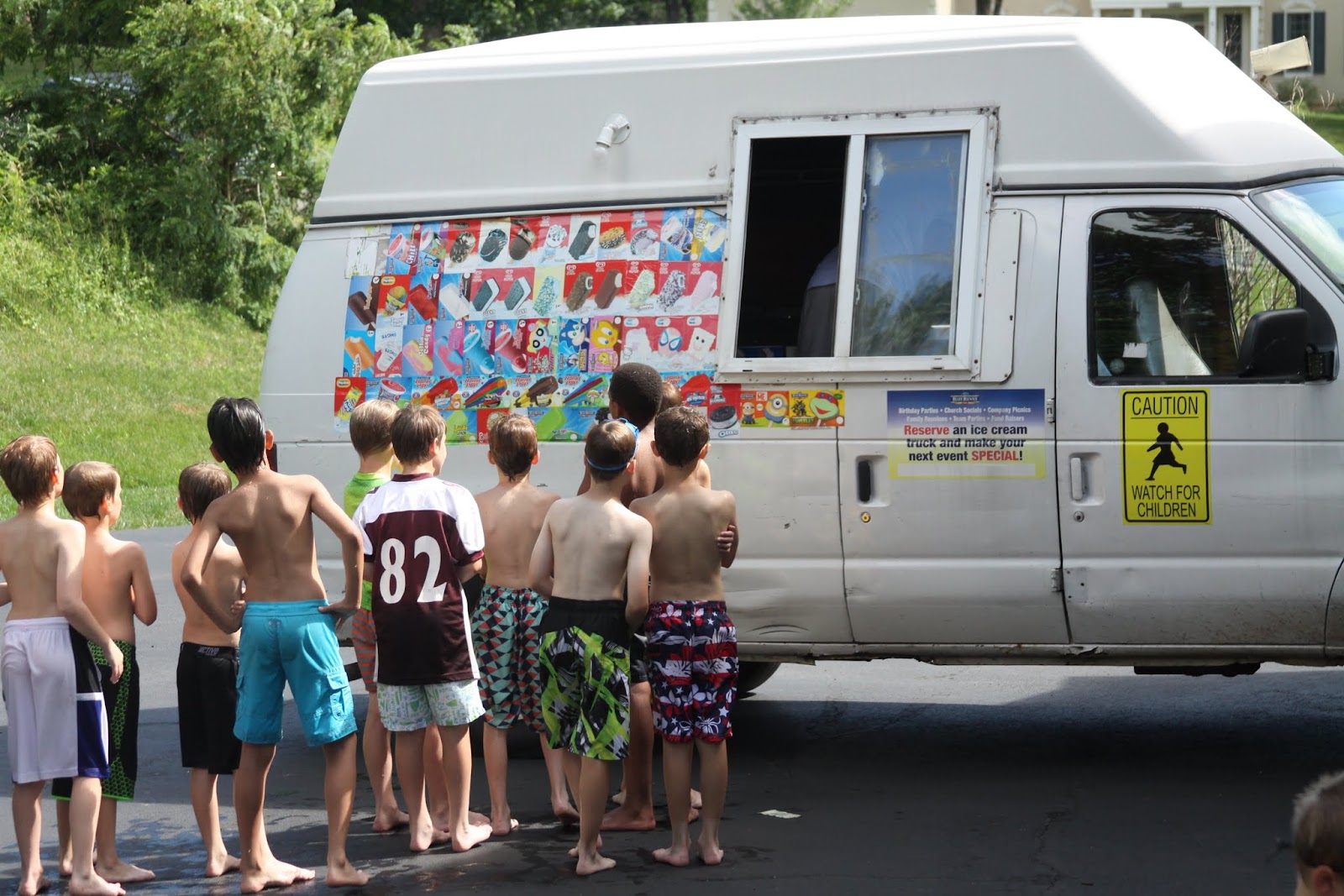 The Jenkins Family: 4th grade pool party