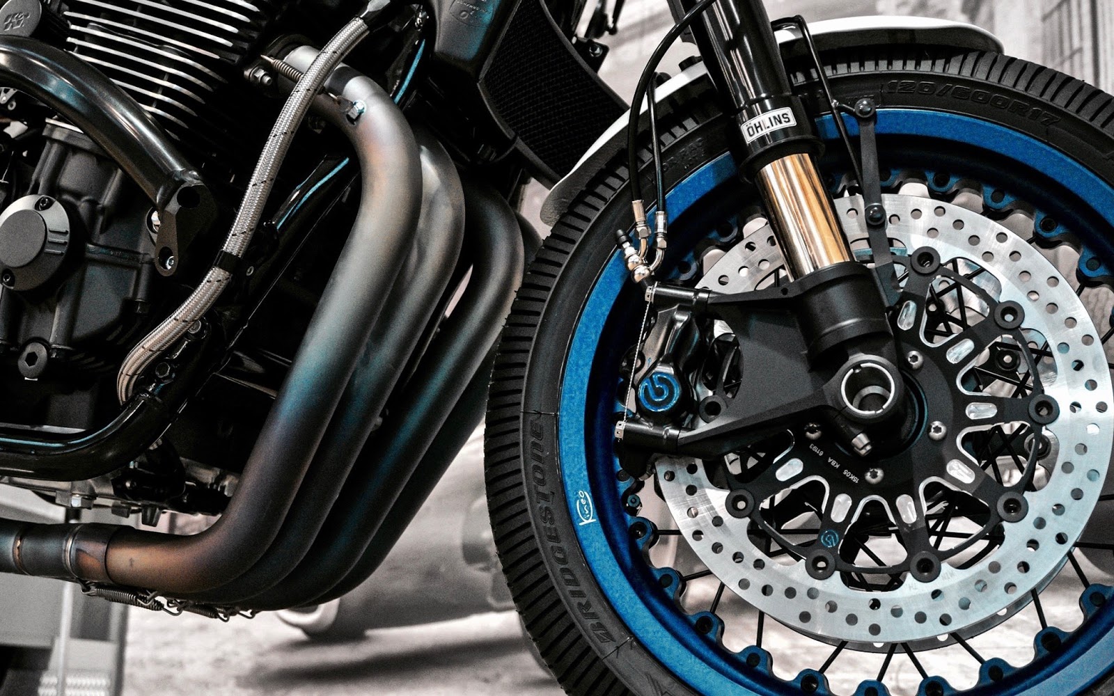 Klein Blue XJR - Inazuma café racer