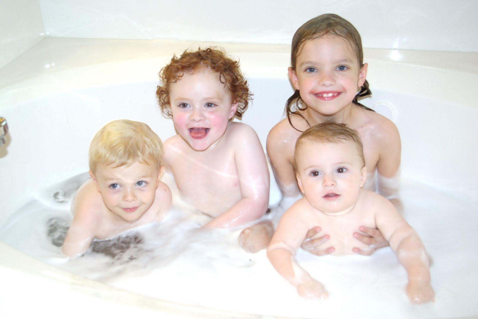 Choosing Joy Today: Cousins Bubble Bath Fun