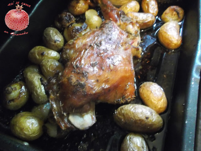 Así se come en Granada.: Choto al horno