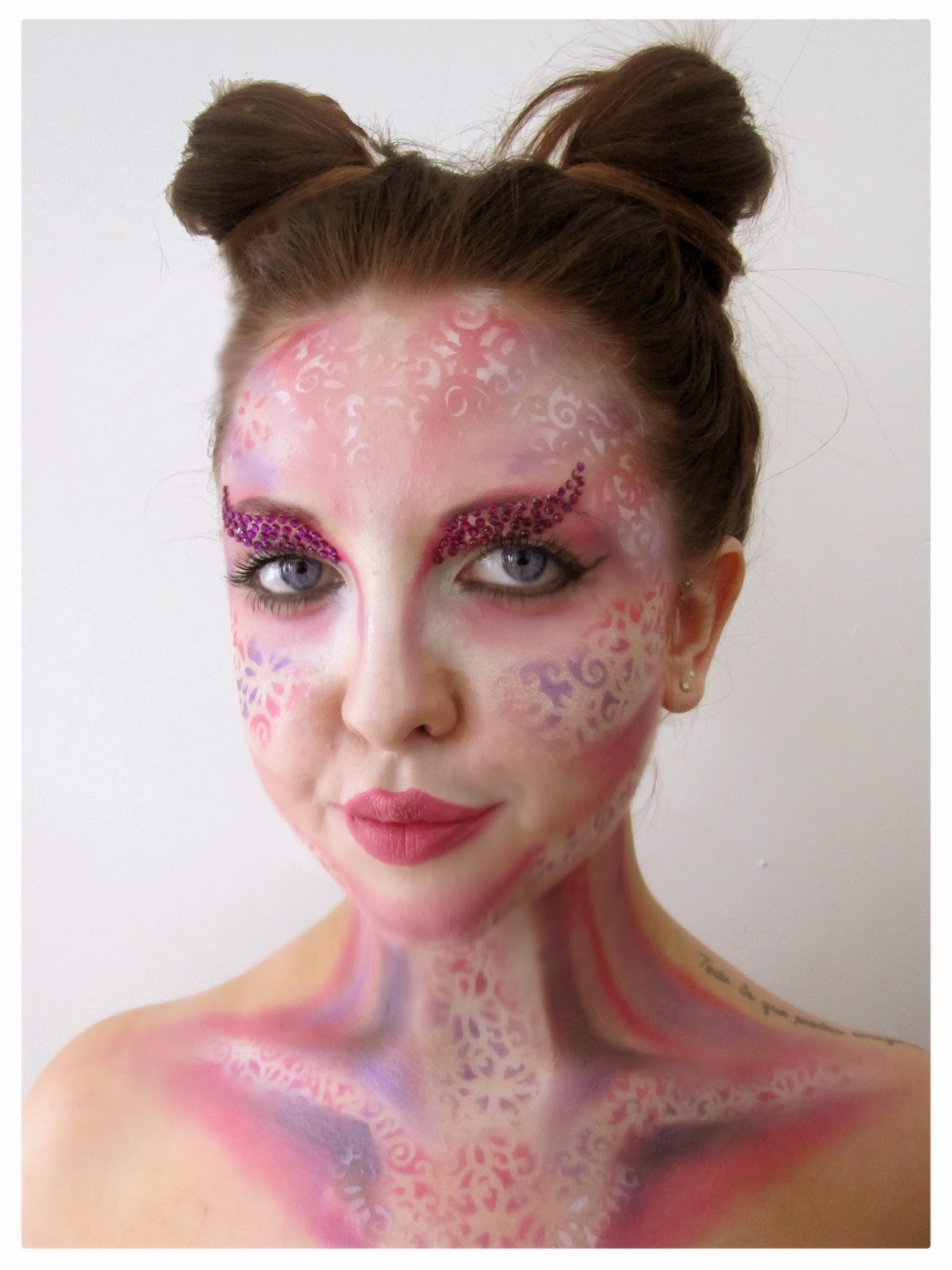 Fantasy Alien Makeup Look With Fragrance Direct - Slurp Social
