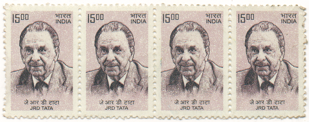 Philately: July 29th : Birth Anniversary J R D TATA