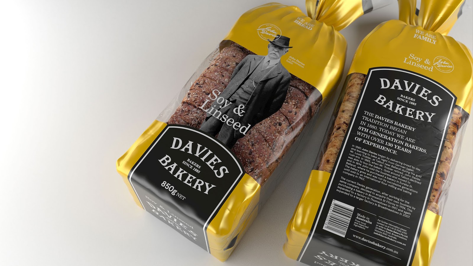 Davies Bakery – Packaging Of The World