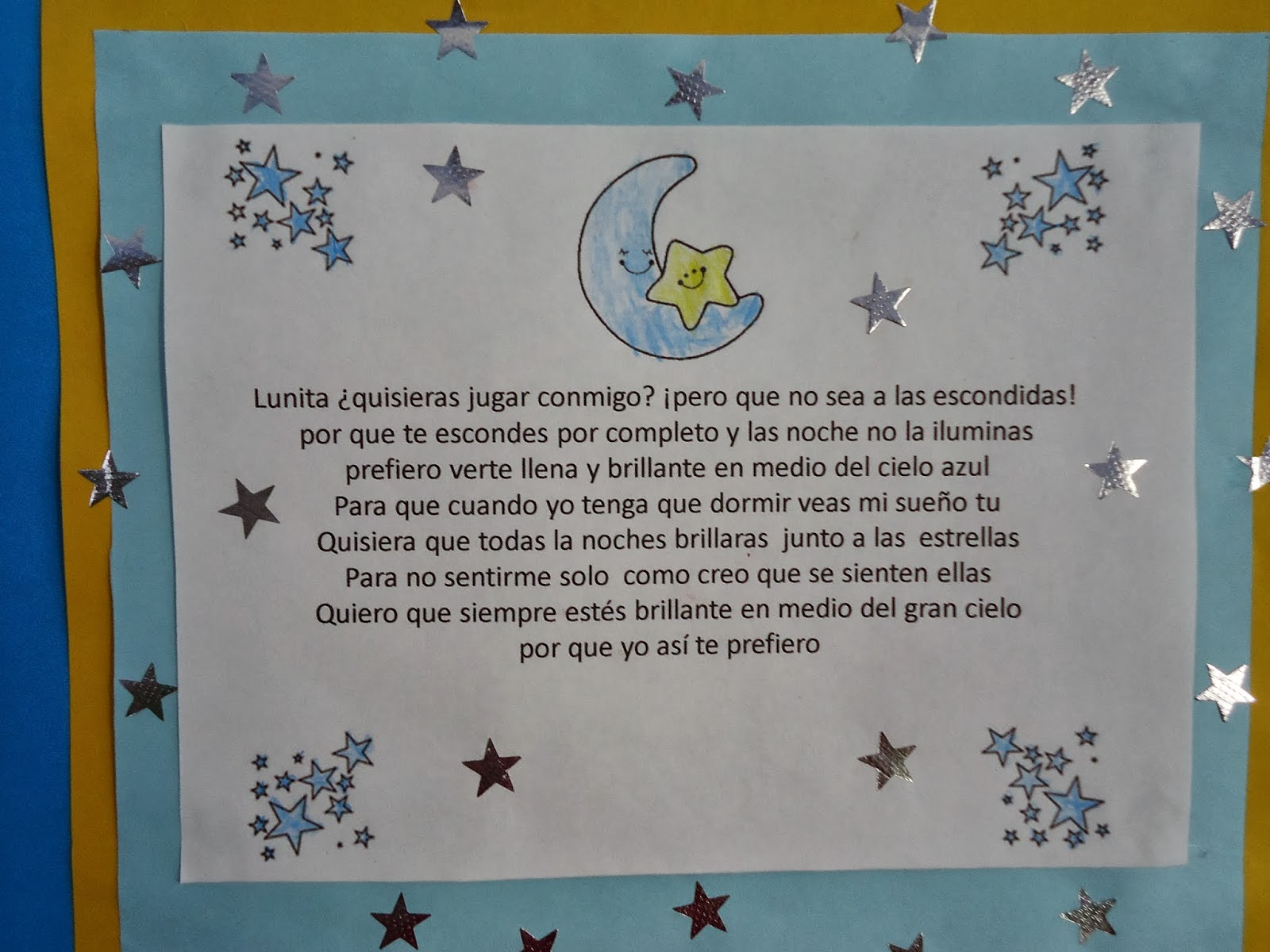 LEO, APRENDO Y ME DIVIERTO: ACTIVIDADES DE SEPTIEMBRE- POEMA A LA LUNA ...