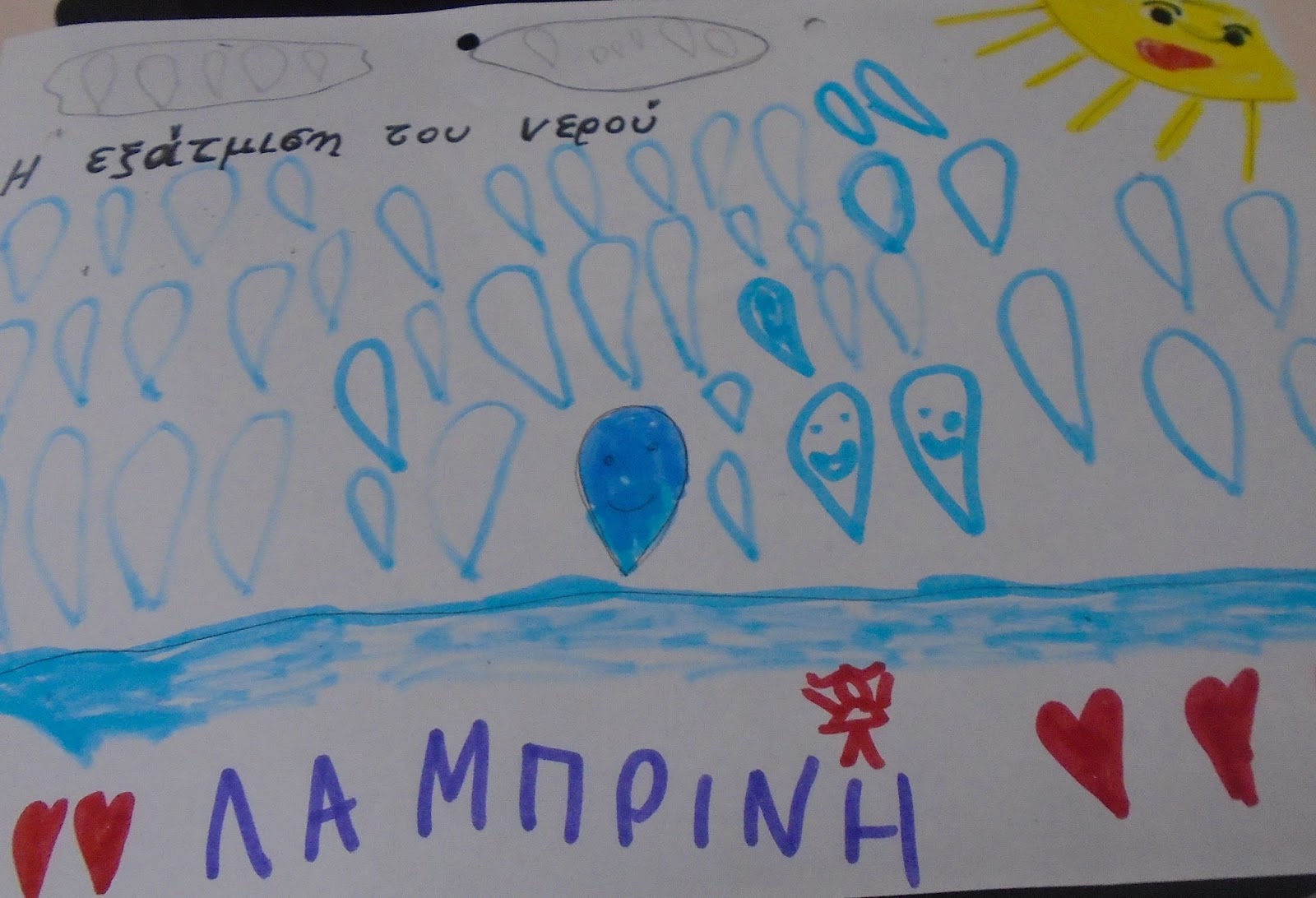 5 ΝΗΠΙΑΓΩΓΕΙΟ ΚΑΛΑΜΑΤΑΣ : Ο ΚΥΚΛΟΣ ΤΟΥ ΝΕΡΟΥ