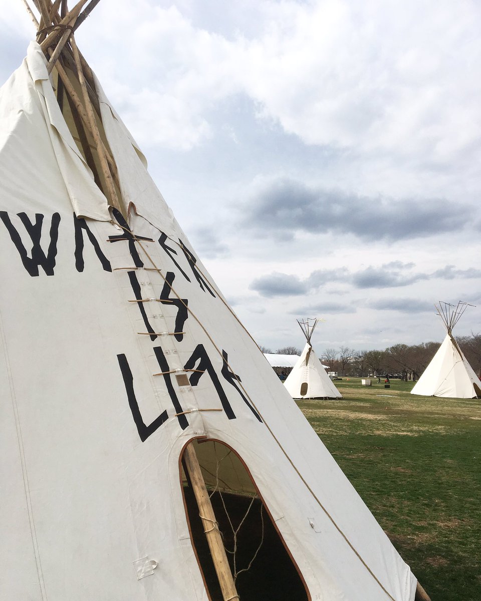 White Wolf : Tribes set up tipis by the Washington Monument for the ...