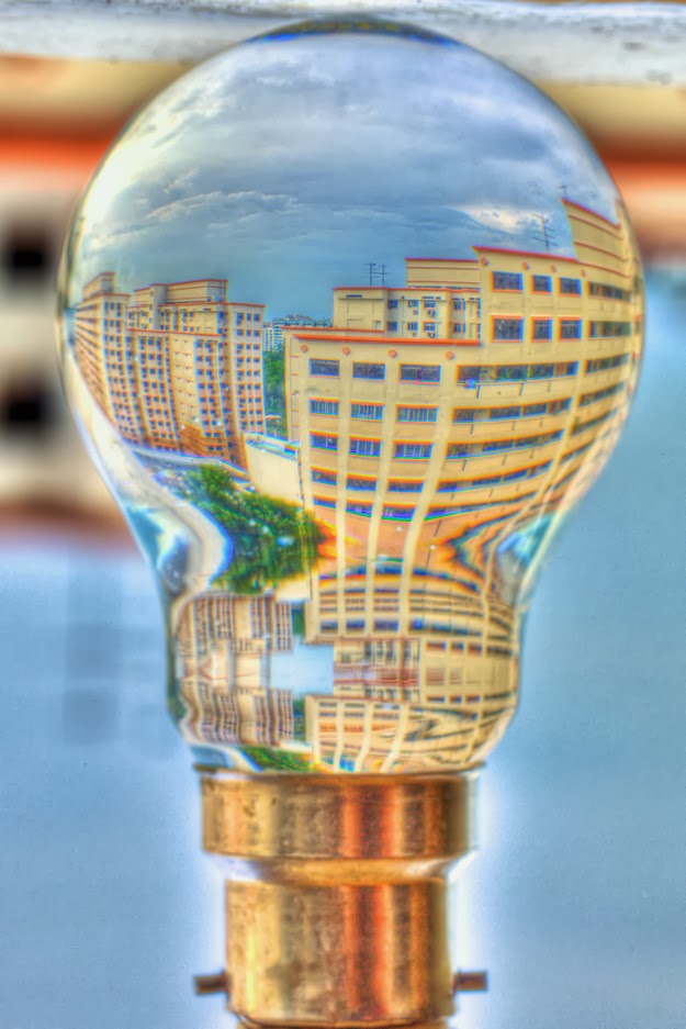 Upside-Down World In A LightBulb - Jefz Lim Photography Blog