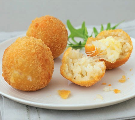 Rice balls filled with cheese recipe -Taste USA