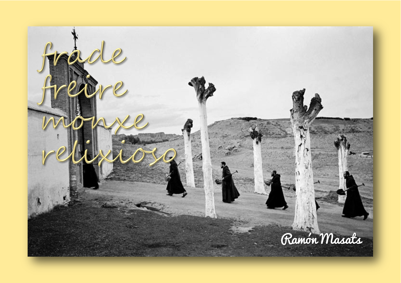 Zarampagalegando: Dicionario visual. Frade