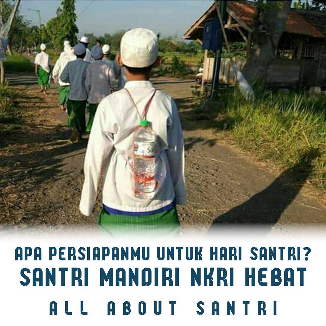 Kumpulan Meme Lucu Hari Santri - Gambar Kocak GIF