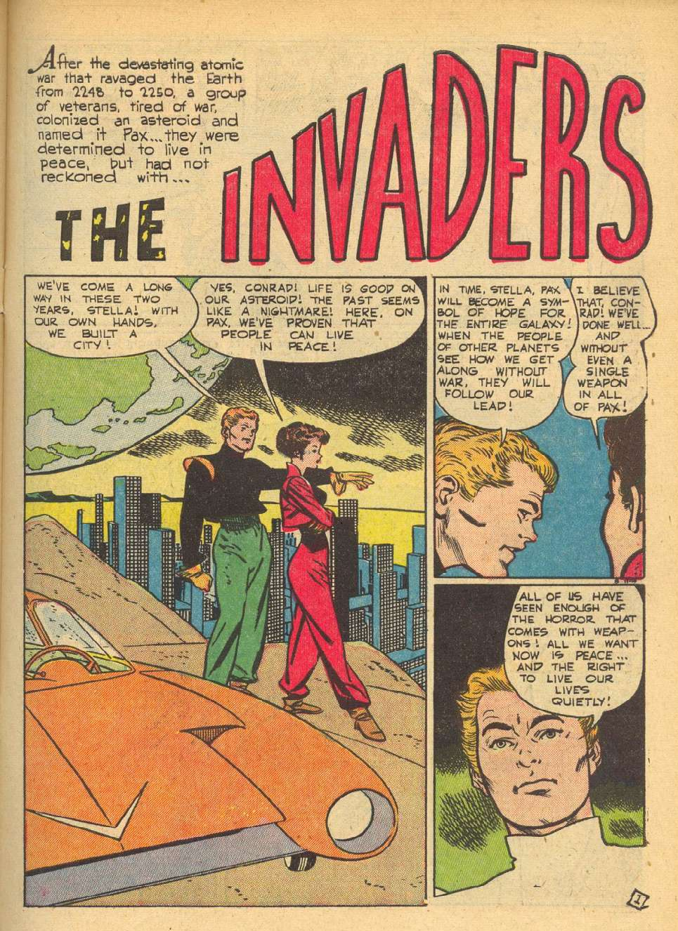 The Comic Book Catacombs: The Catacombs Presents: "The Invaders ...