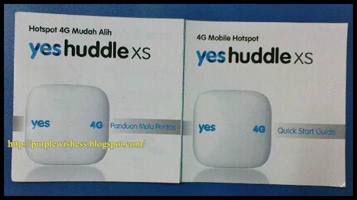 PeAcE: My New Modem : Huddle XS 4G Mobile Hotspot