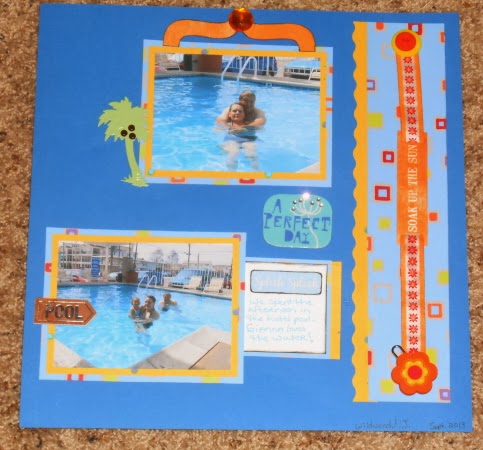 Passionate About Crafting : Scrapbooking - Fun in the Swimming Pool ...