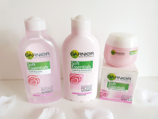 dollpearls ♡: Garnier: Soft essentials range (pink rose)