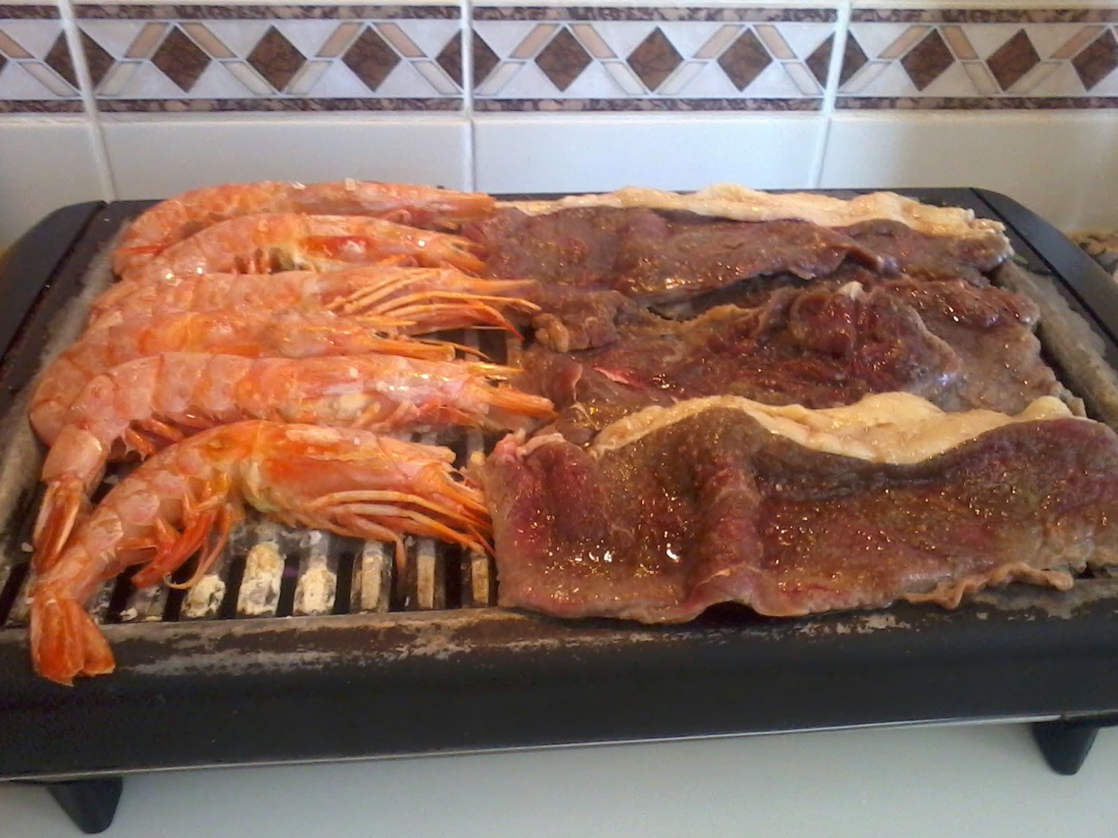 Dicas e Sugestões Gastronómicas: Grelhada mista (Picanha e Camarões)