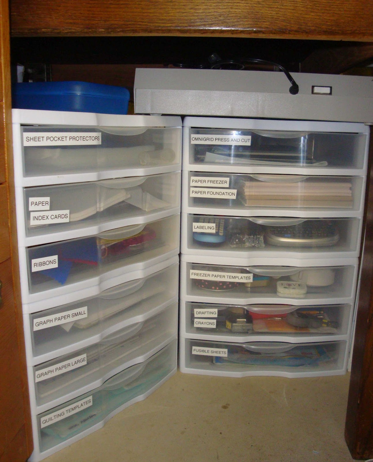 FABRIC THERAPY: STASH ORGANIZATION: Part 4 - Tool/Supply Storage and My ...