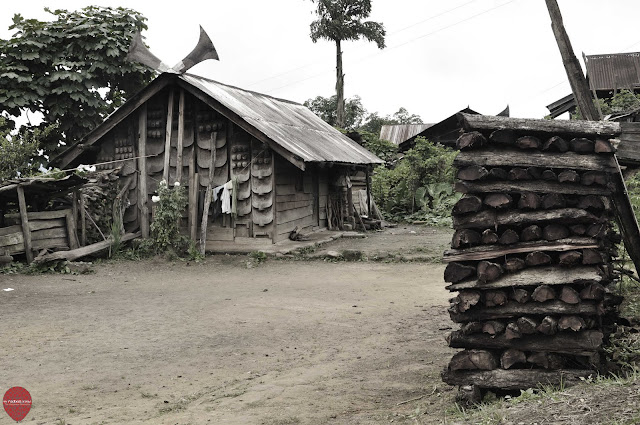 99 red balloons: Traditional Tangkhul Naga house in chingjaroi Village ...