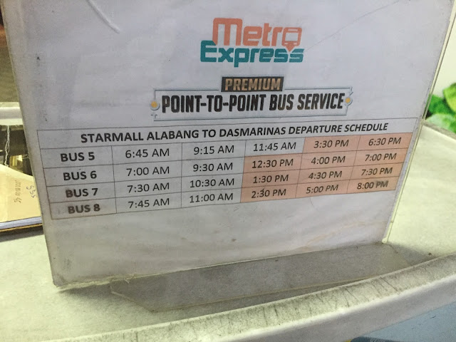 P2P Bus Experience: Alabang - Cavite Route - I am Ulyssa Elaine ...