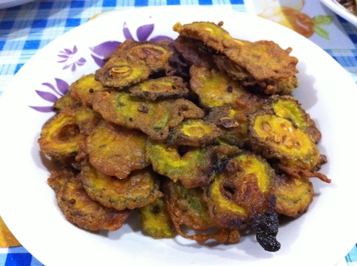 Passionate Vegetarian: Deep-fried Bitter Gourd
