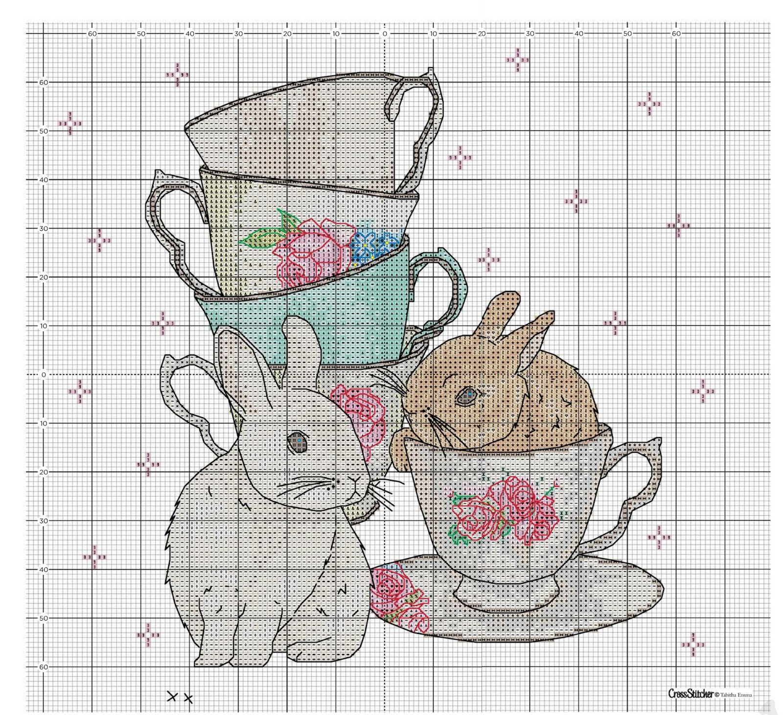 Etamin Modelleri | Kanaviçe Şemaları