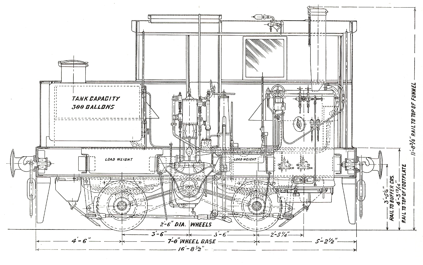 Sentinel Steam Loco 7109: 100HP Pre-war Sentinel Locos