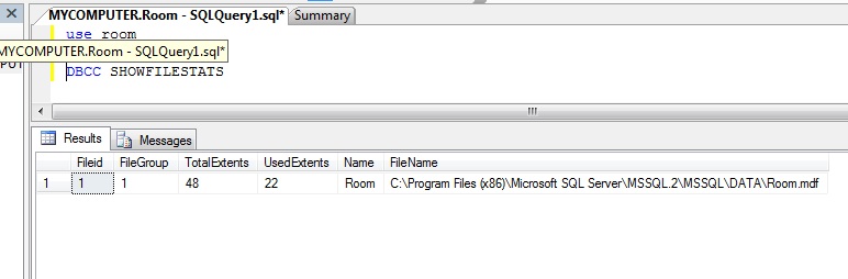 Manage-SQLServer: Find the total extents and pages used by the database ...