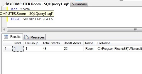 Manage-SQLServer: Find the total extents and pages used by the database ...