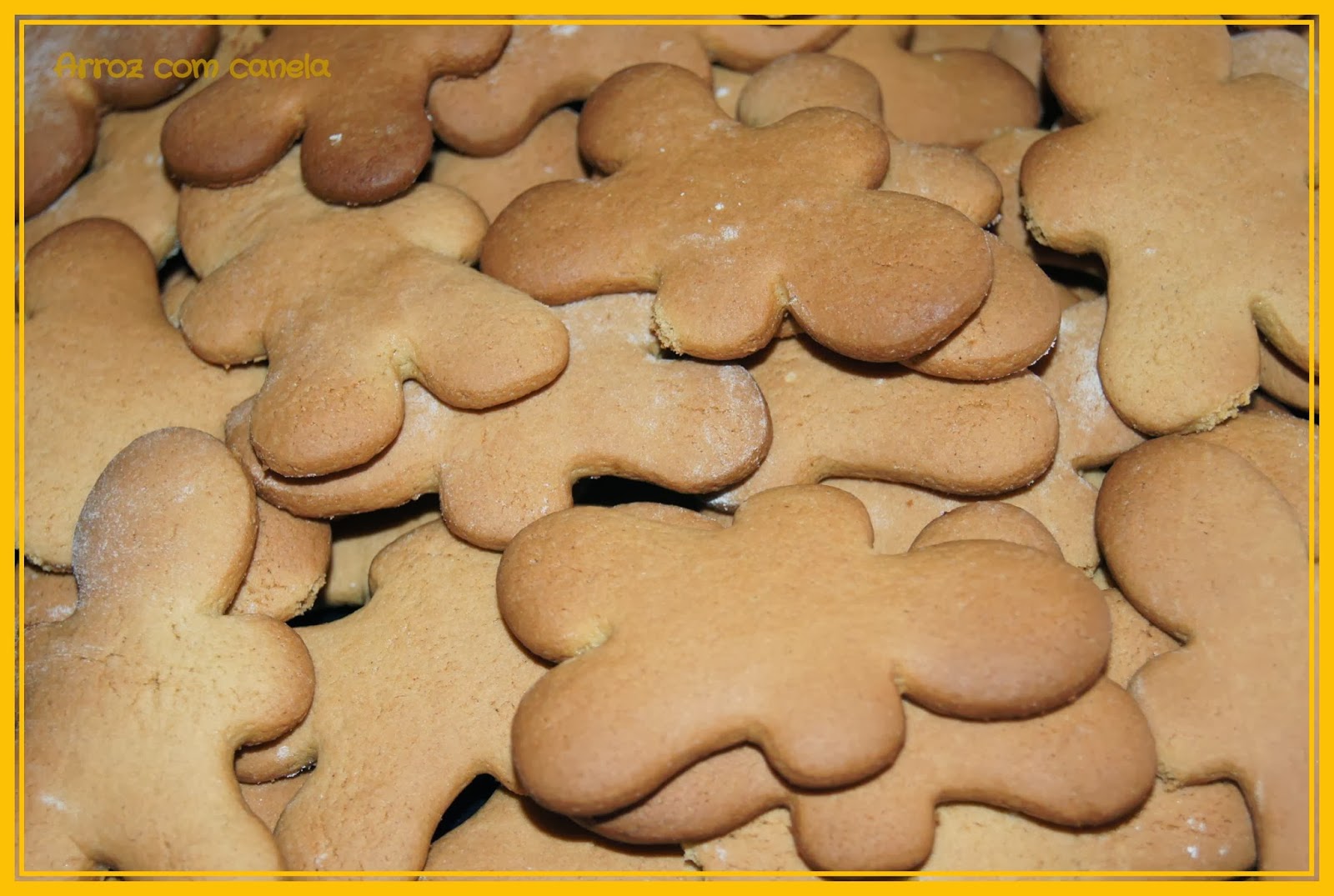 Arroz com canela: Biscoitos de gengibre