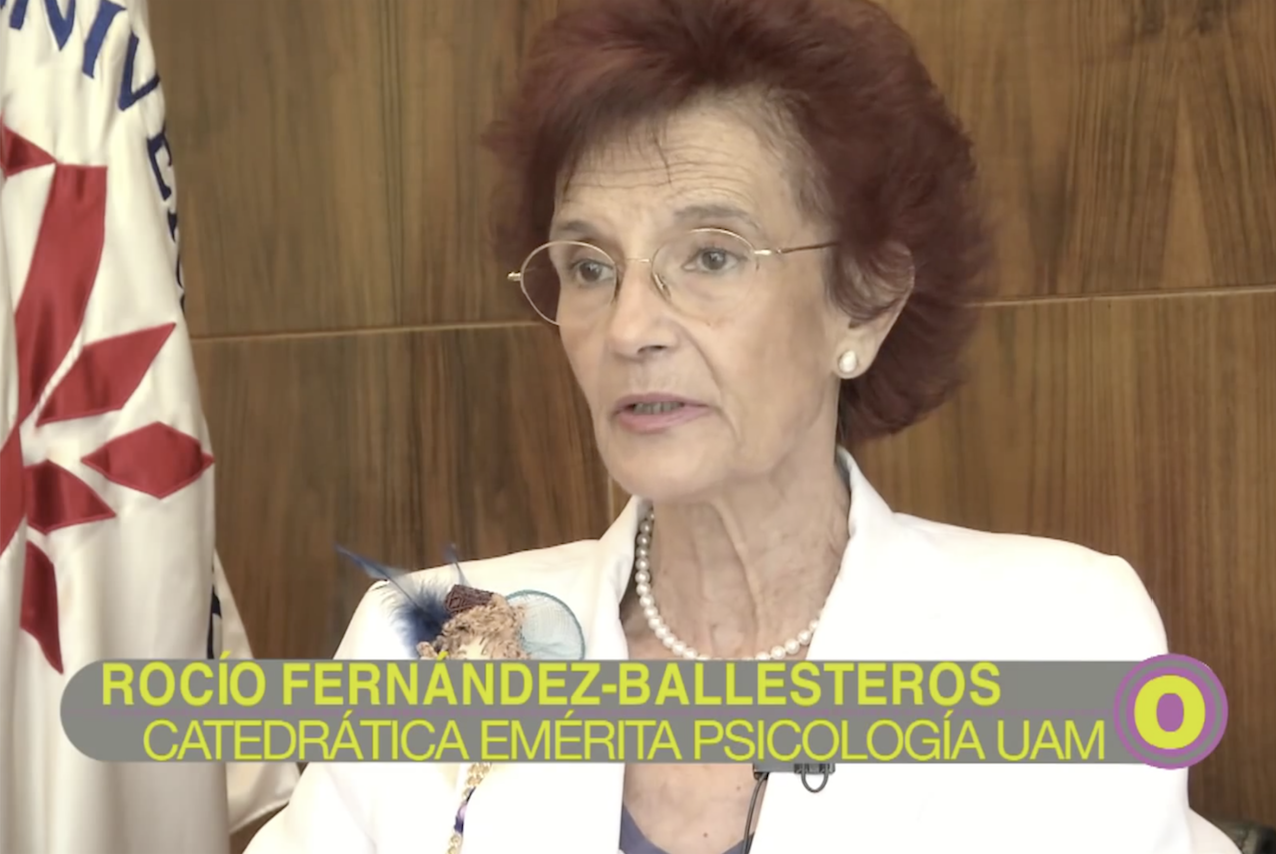 NOSOTROS MAYORES: Rocío Fernández-Ballesteros una mujer con vitalidad.