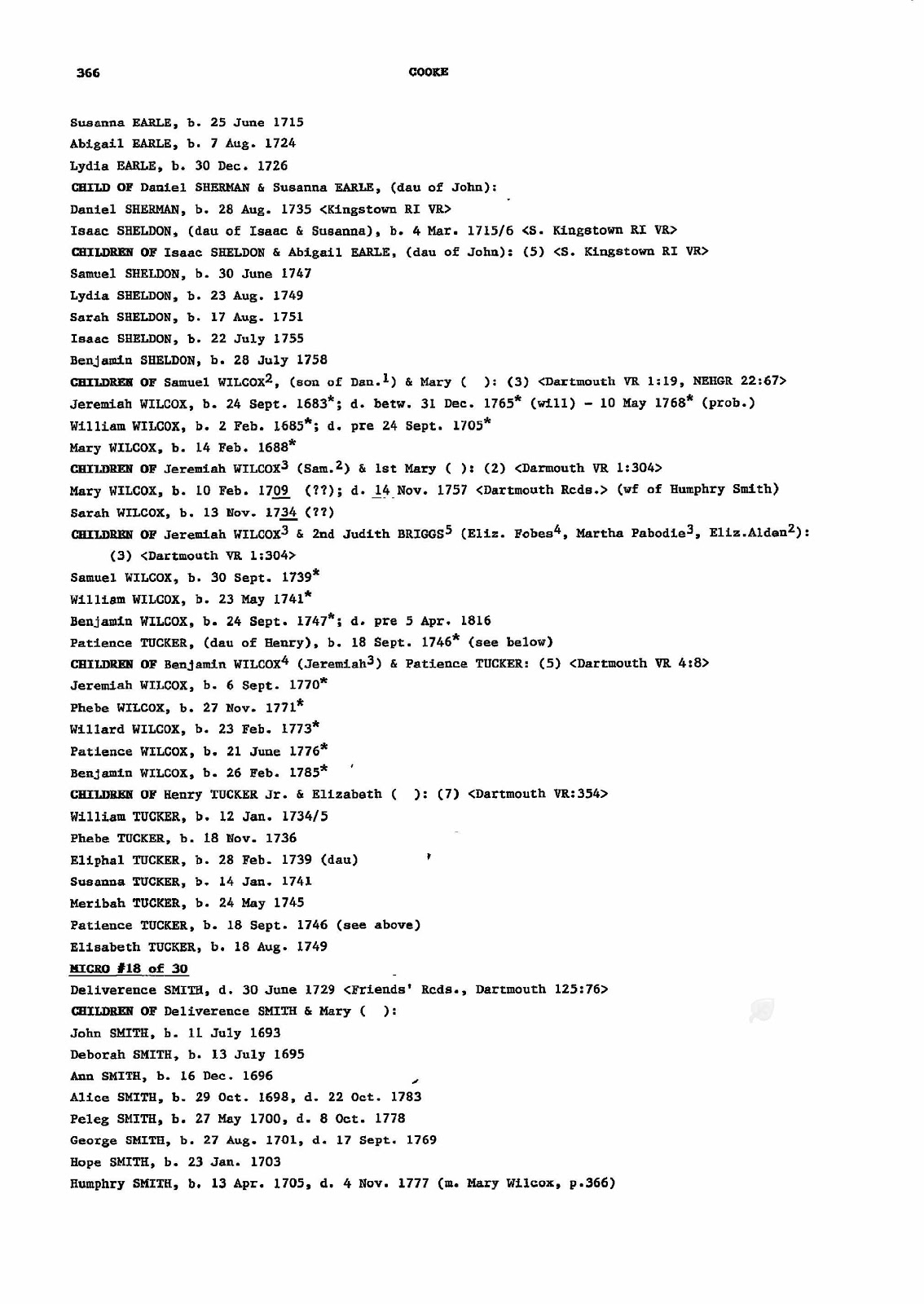 The Brodys and Jordans: Humphry Smith 1705-1777