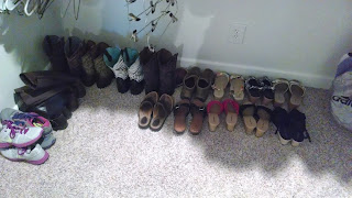 ShoeaHolic No More: Complete Honesty #1: Shoe Clutter